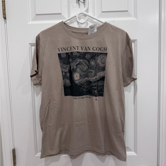 Fifth Sun | Tops | Fifth Sun Tan Short Sleeve Tee With Artistic Graphic ...